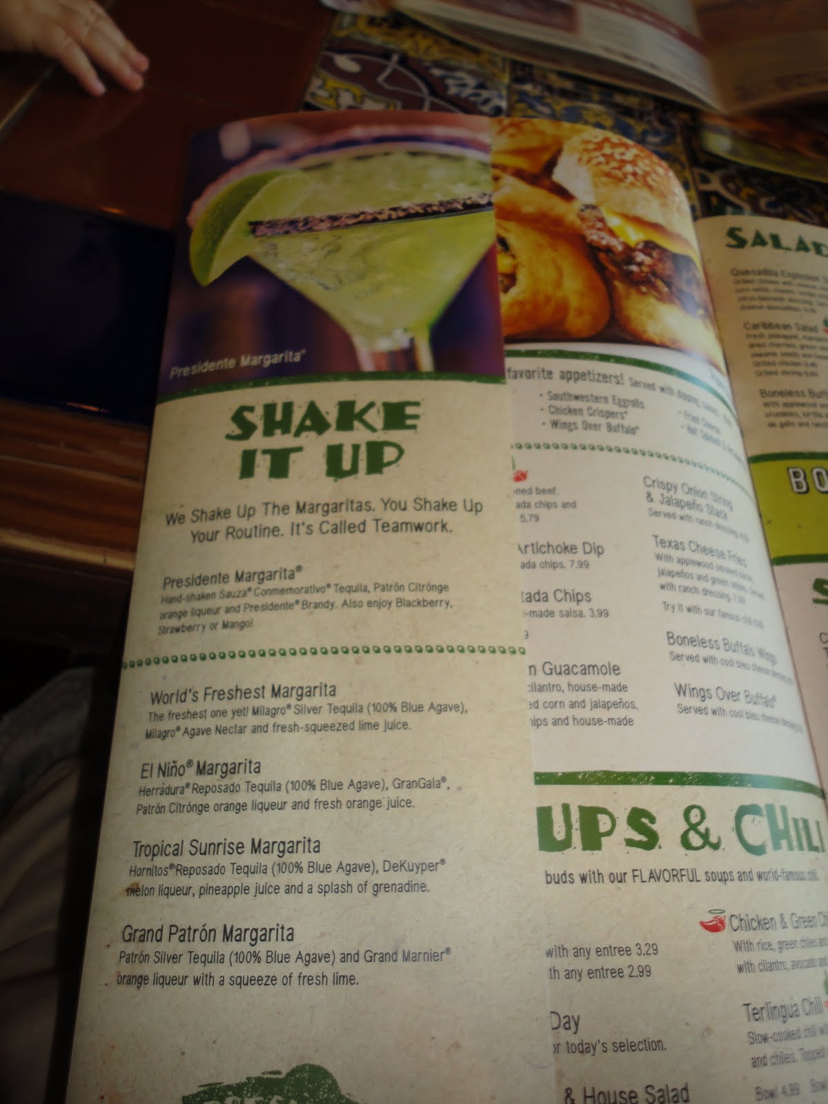 chili's drink menu