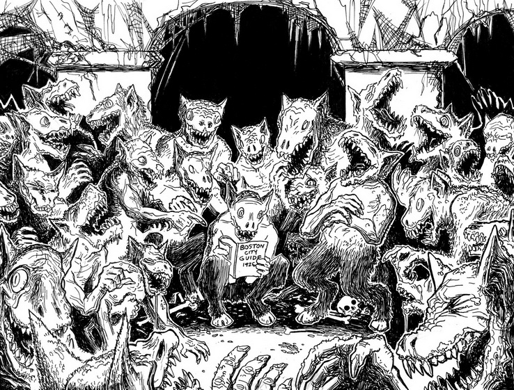 The Cult of Ghoul: Ghouls Feeding