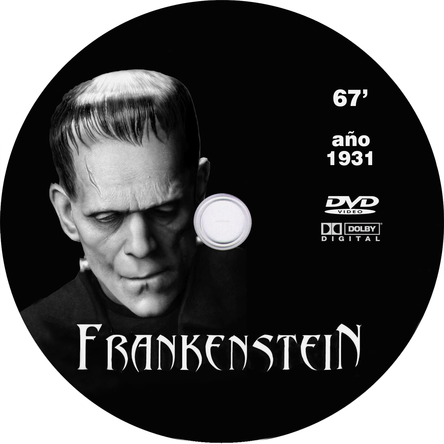 Caratulas de películas DVD para cajas CD: Frankenstein - [1931]