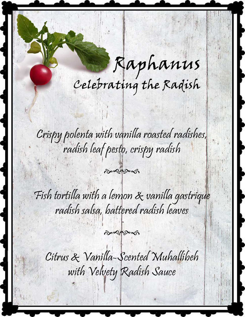 Tri to Cook: Radish App