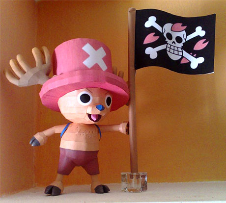 One Piece : Tony Tony Chopper Papercraft | Paperized Crafts