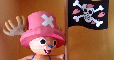 One Piece : Tony Tony Chopper Papercraft | Paperized Crafts