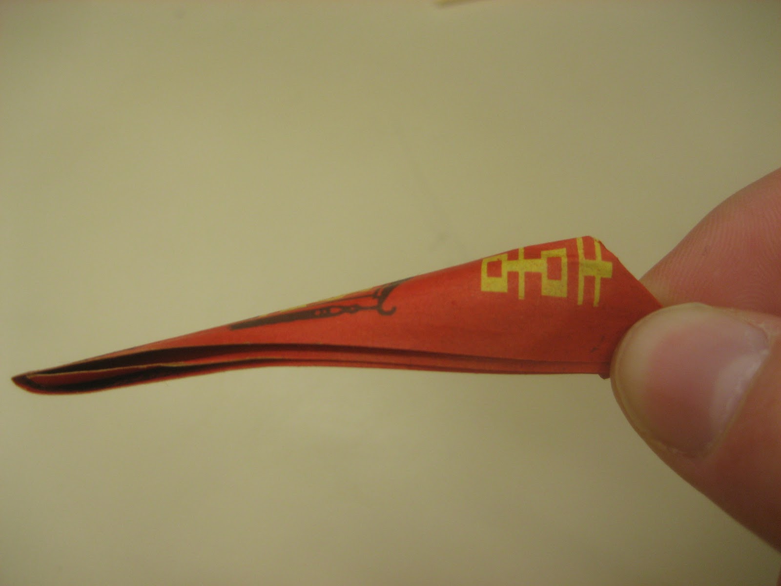 Chuck Does Art: DIY Paper Chopstick Stand