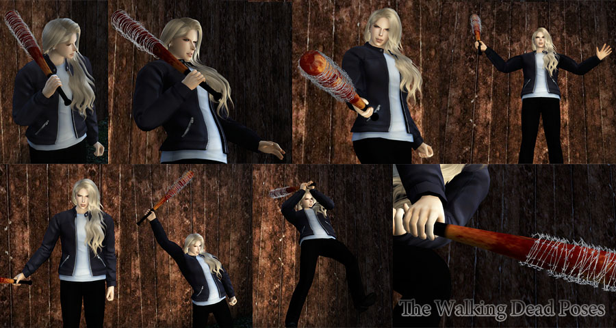 My Sims 4 Blog: The Walking Dead Poses by Caramelize