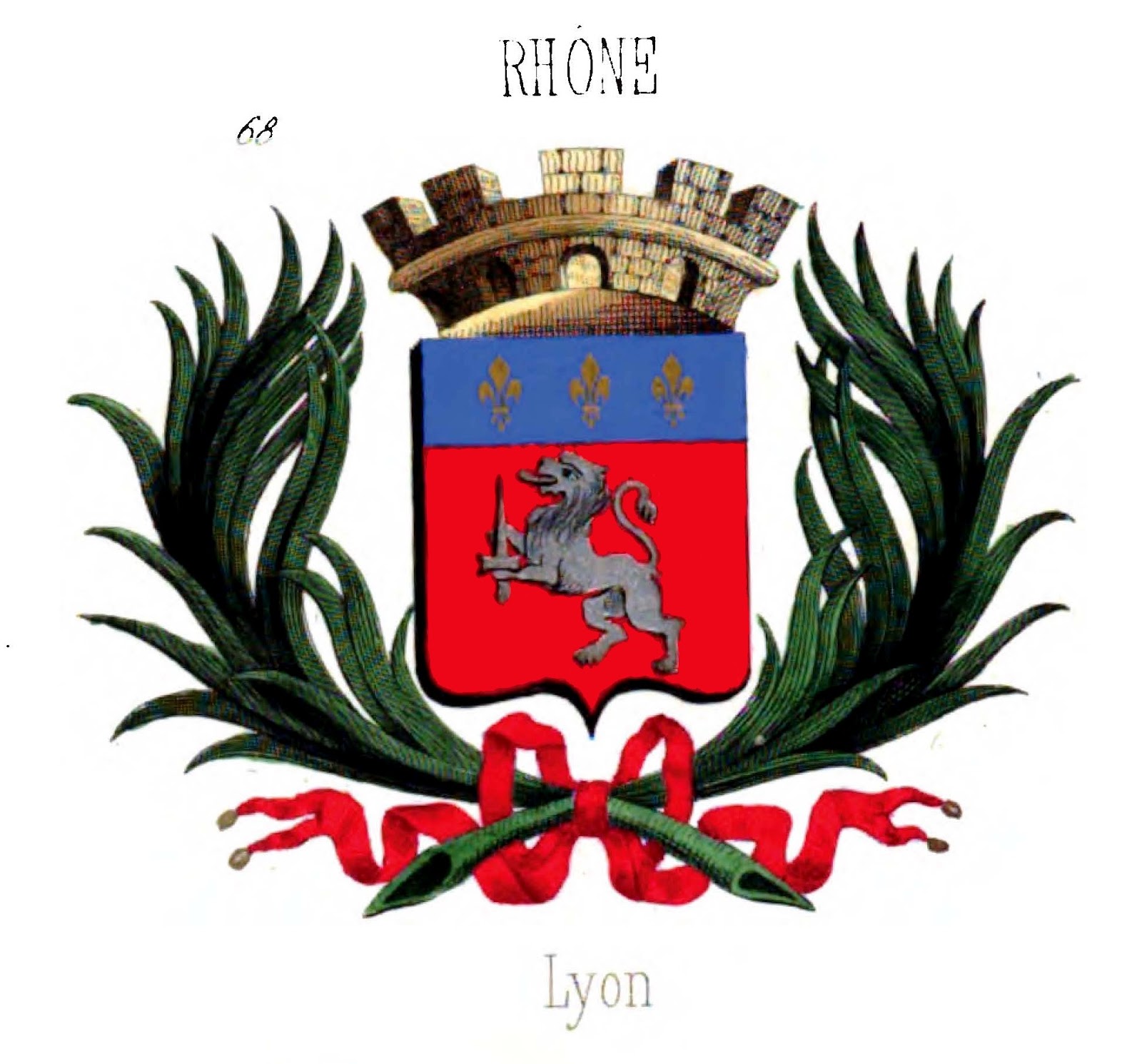 Herald Dick Magazine: Les départements français et les blasons des ...