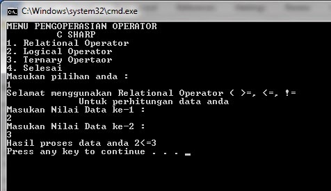 Pengetahuan Dunia IT & Islam: Contoh script nested if pada c#