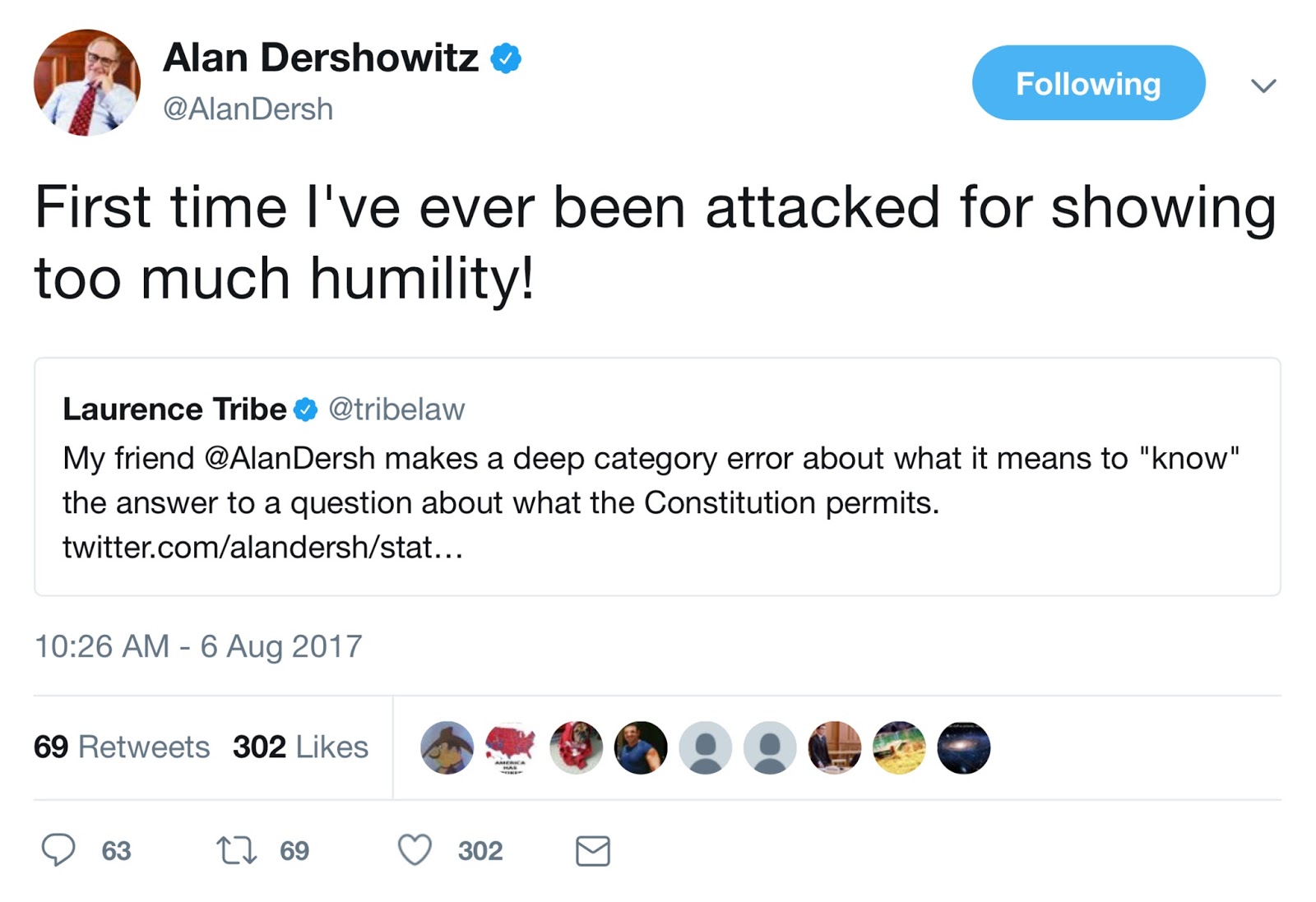 Althouse: A new first for Alan Dershowitz.