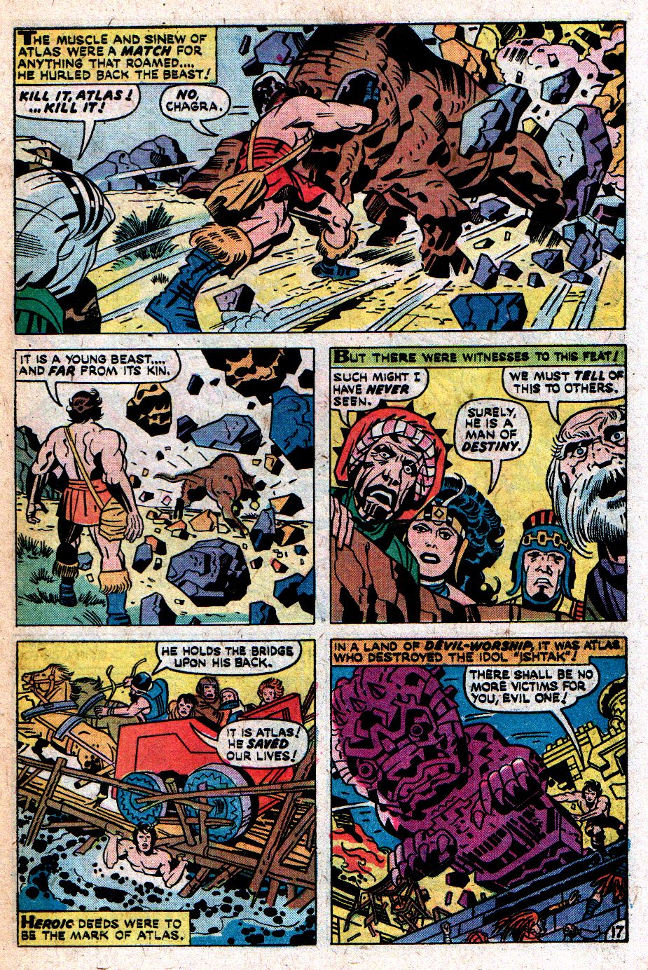 Diversions of the Groovy Kind: Decent Comics: "Atlas the Great!" by ...