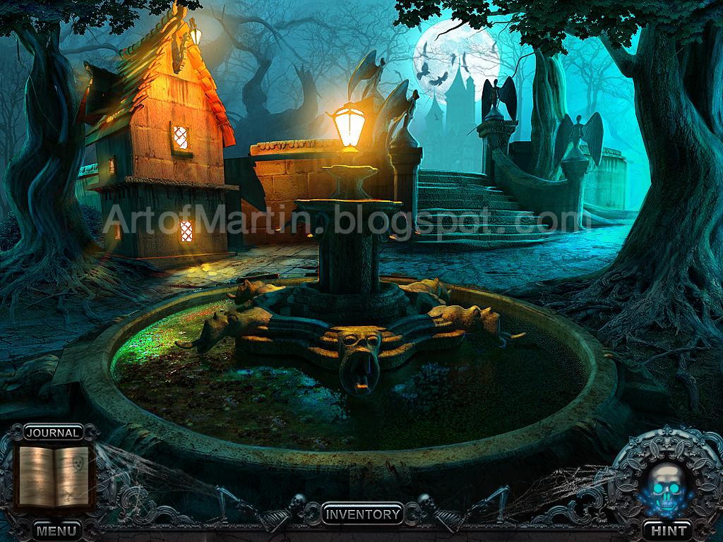 martin's art: Hidden object game screens[3DS MAX,PHOTOSHOP]