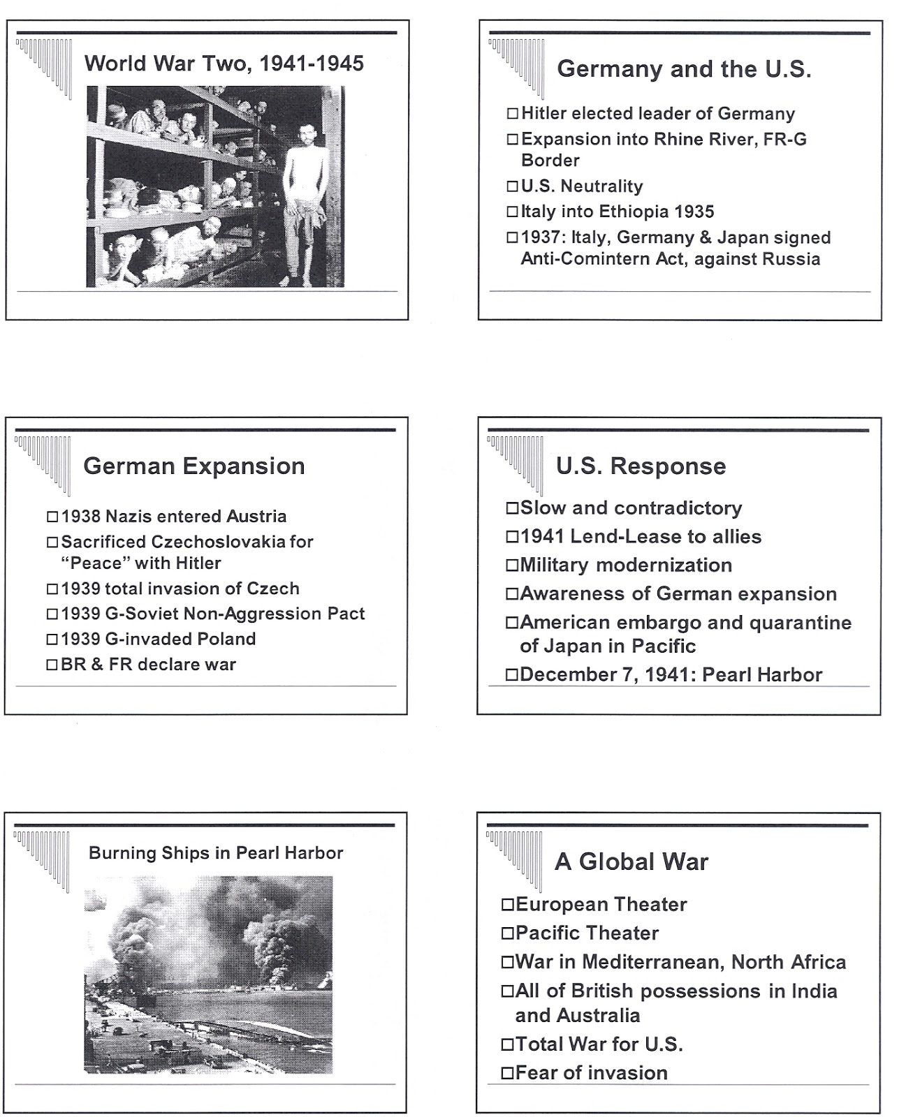 Mr. E's World History Page: World History 2021- Chapter 30: World War ...