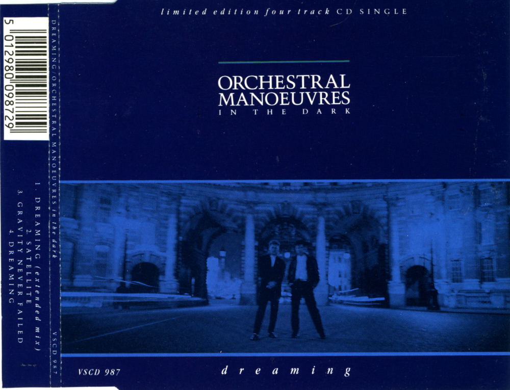 Music on CD single: Dreaming - Orchestral Manoeuvres in the Dark