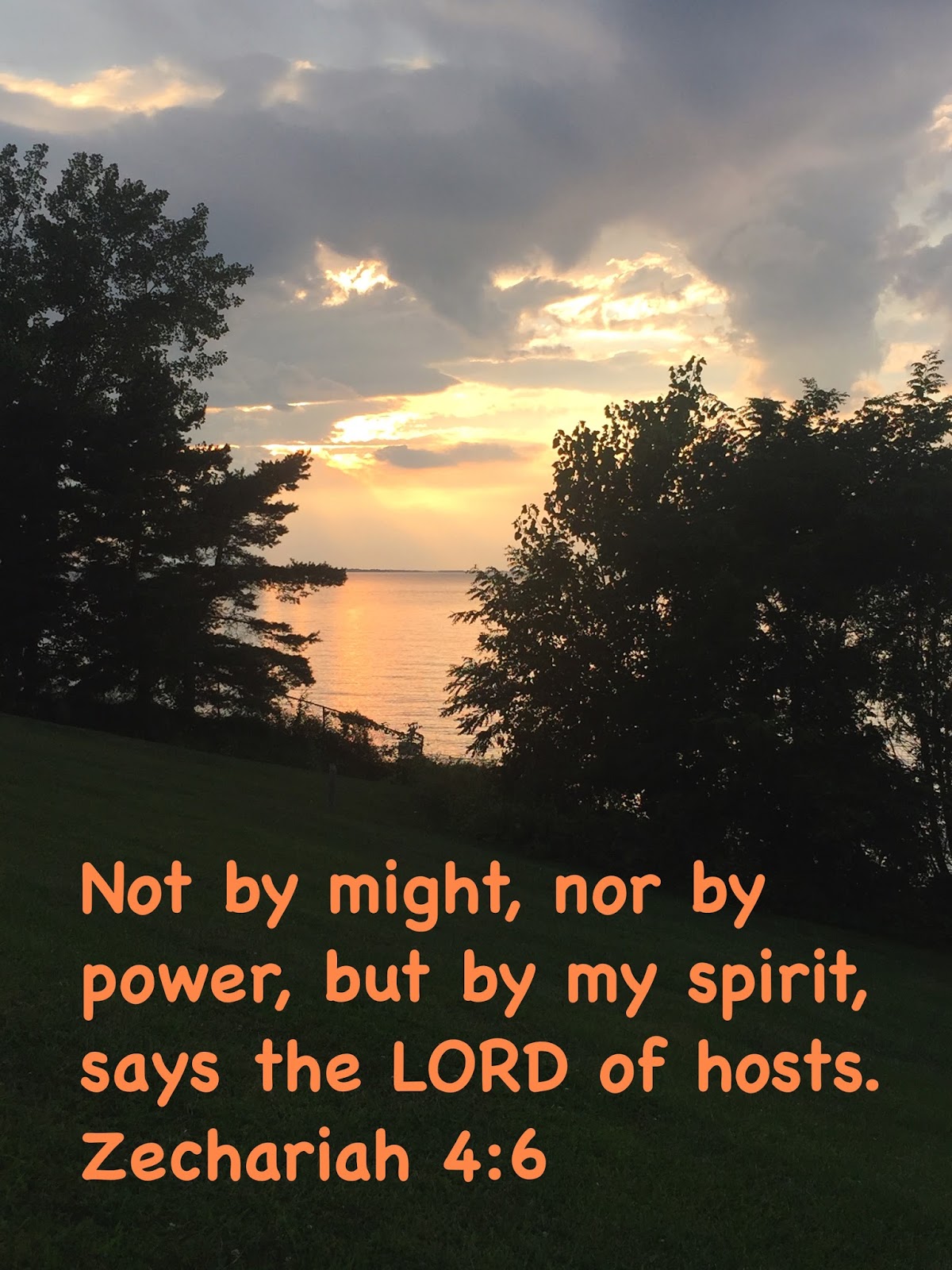 My Strength: Zechariah 4:6 - "Holy Spirit"