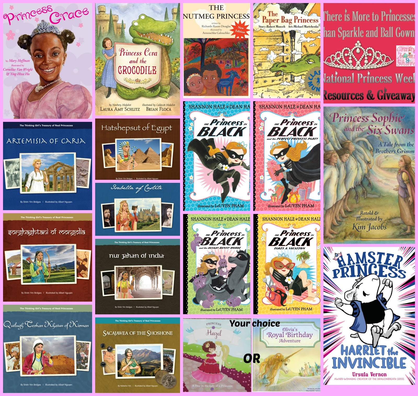 Crafty Moms Share: Personalized Princess Books -- National Princess ...