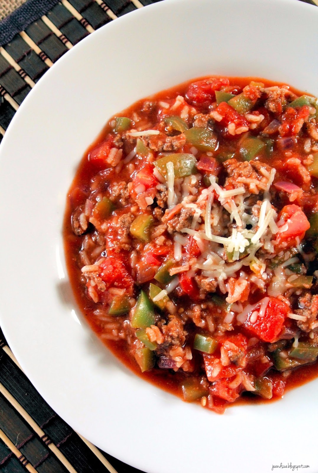 Jo and Sue: One Pot Stuffed Pepper Dinner