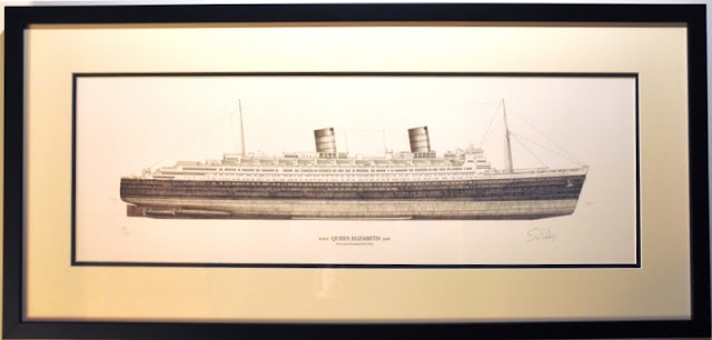 QE2 - Pride of the Clyde: Simon Fisher Artwork