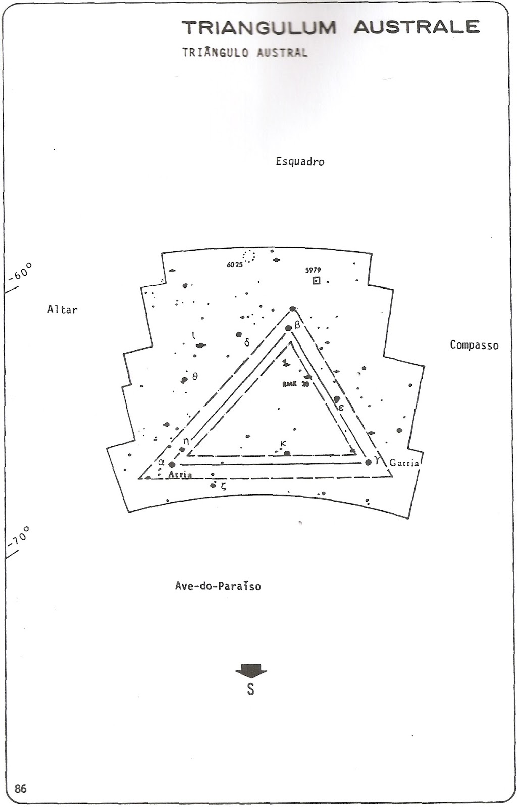 Da Terra ao Céu e ao Infinito - Algumas das 88 Constelações: TRIANGULUM ...