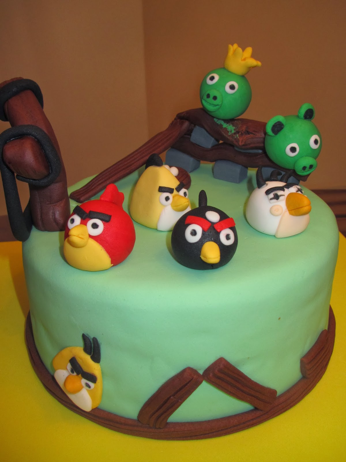 Dulces Ana: TARTA ANGRY BIRDS