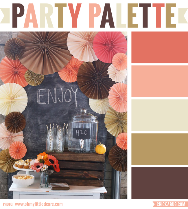 Paleta de Cores: Saiba como usar na sua festa