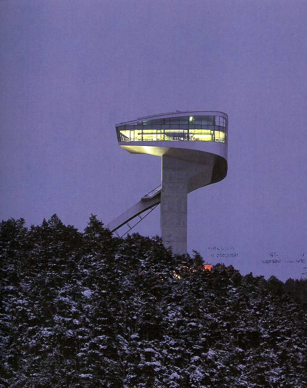 AREL-ARTE: ZAHA HADID: BERGISEL SKY JUMP. INNSBRUCK