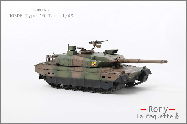 Comment faire une maquette du JGSDF Type 10 Tank de Tamiya 1/48. | Rony ...
