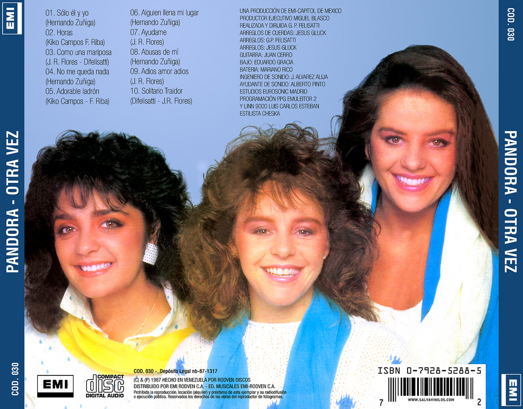 F. C. Pandora Venezuela 🇻🇪 Para El Mundo: Discografía