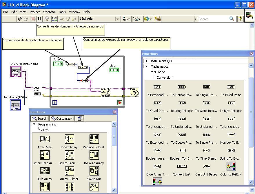 P2A Soluciones ElectroInformáticas: Tutorial 1 LabVIEW: Transmisión ...