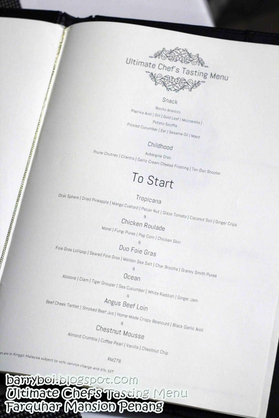 Farquhar Mansion - Fine Dining to Ultimate Chef's Tasting Menu