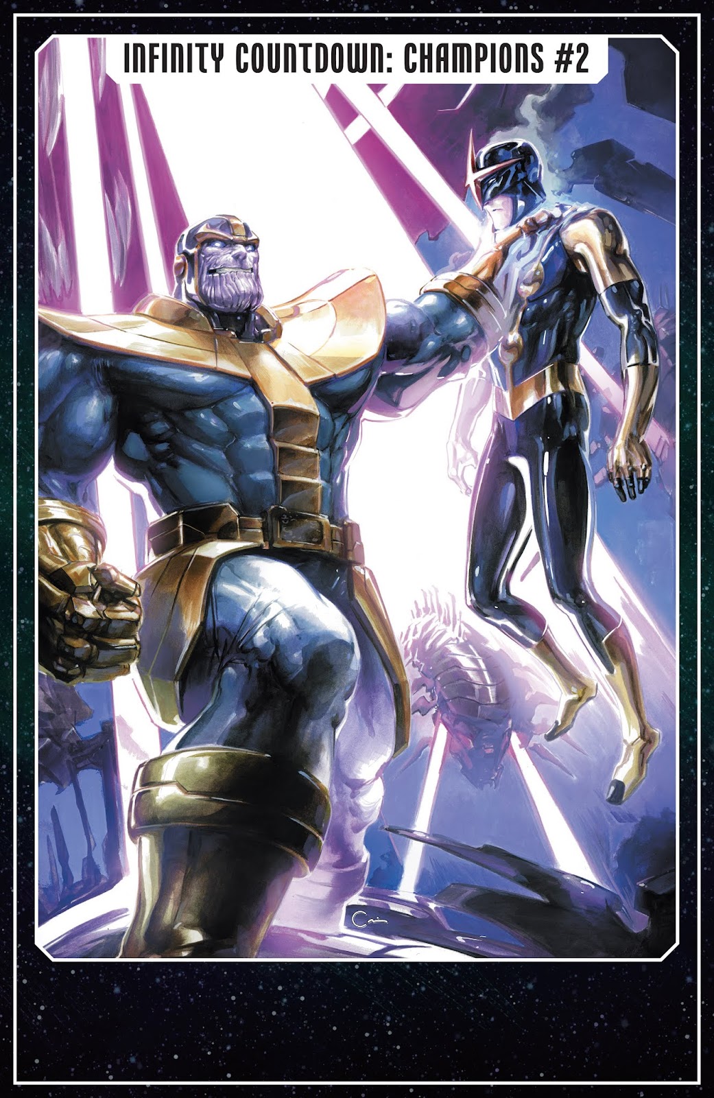 Read online Infinity Countdown: Champions comic - Issue #1