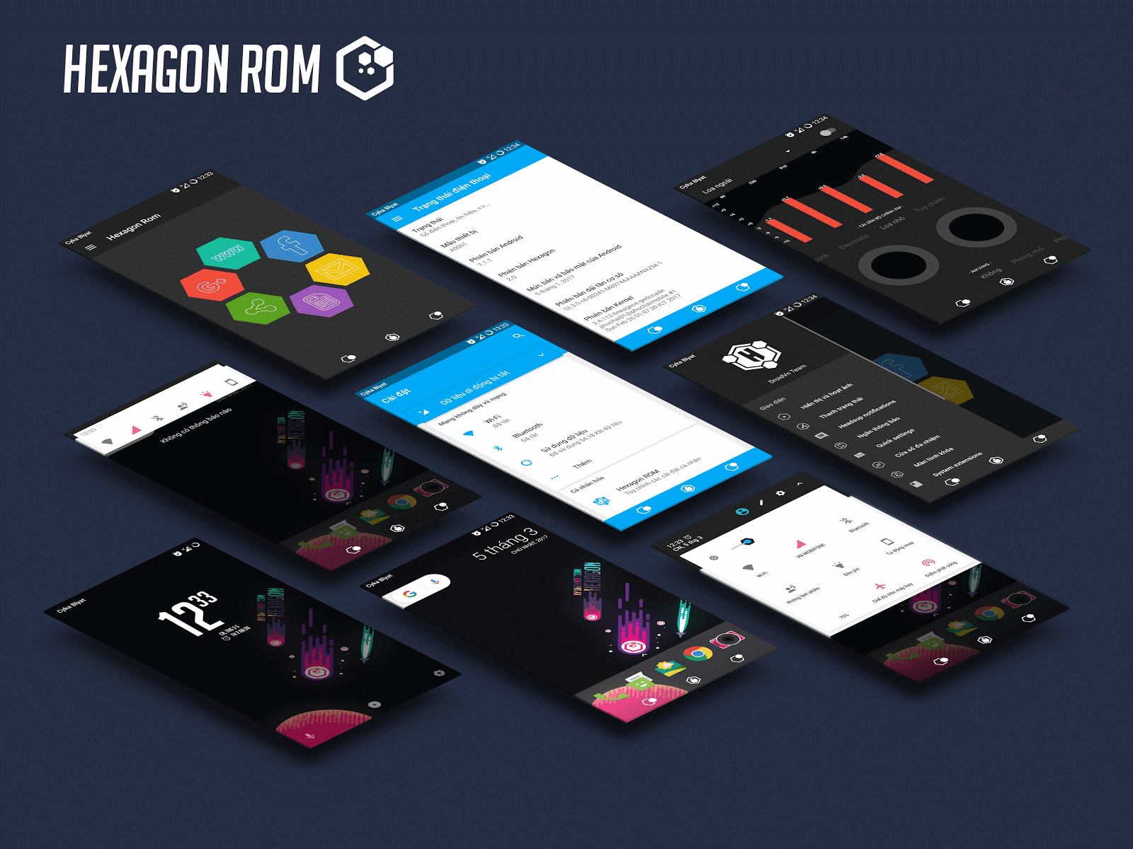 HEXAGON ROM V2.3 for Zenfone 5 by DROIDVN