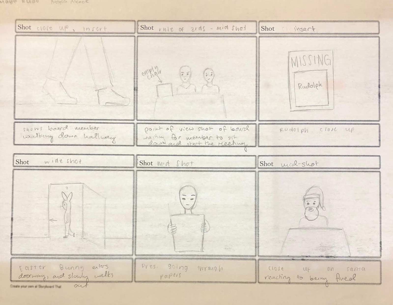 Film Production- Storyboard