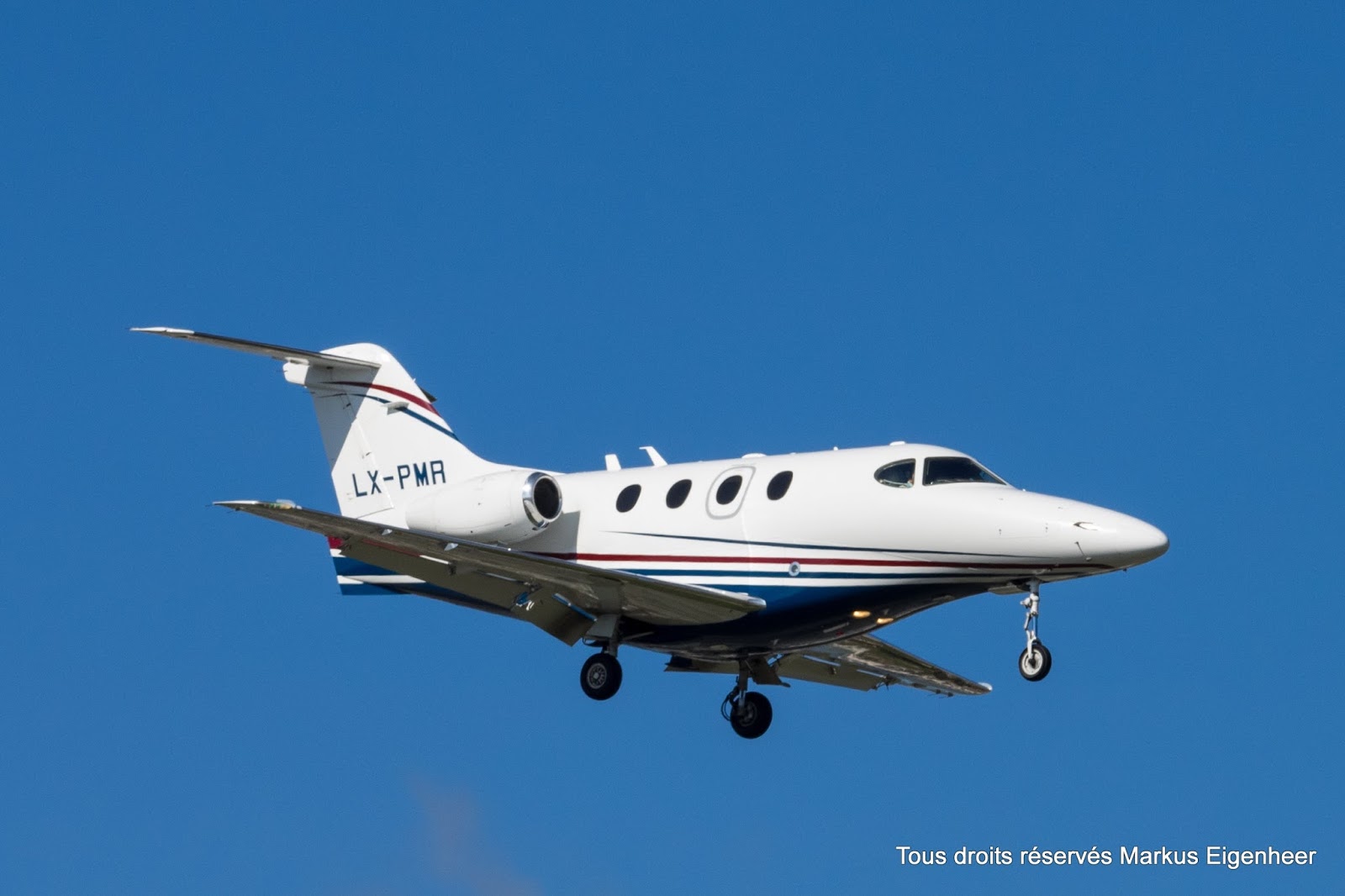 FLUGZEUGE Privatjets etc: LX-PMR Hawker 390 Premier1 PRM1 > Premier Air