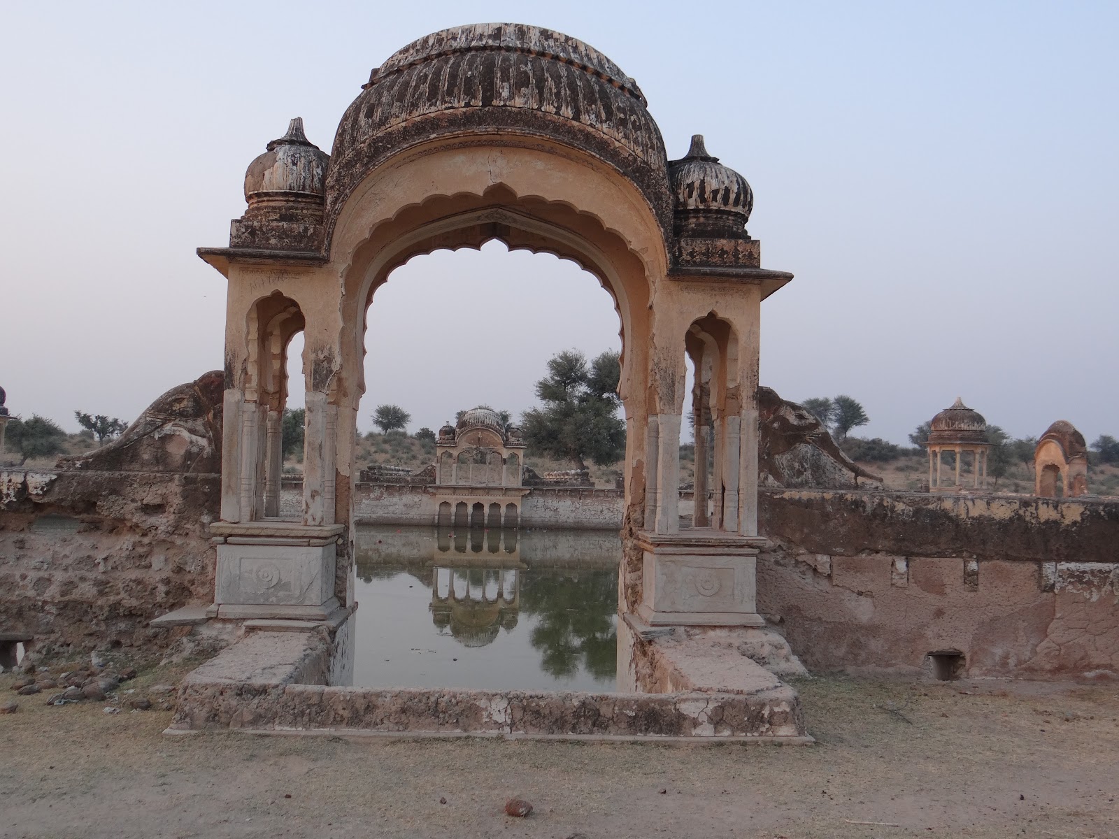 Water pond in CHURU district