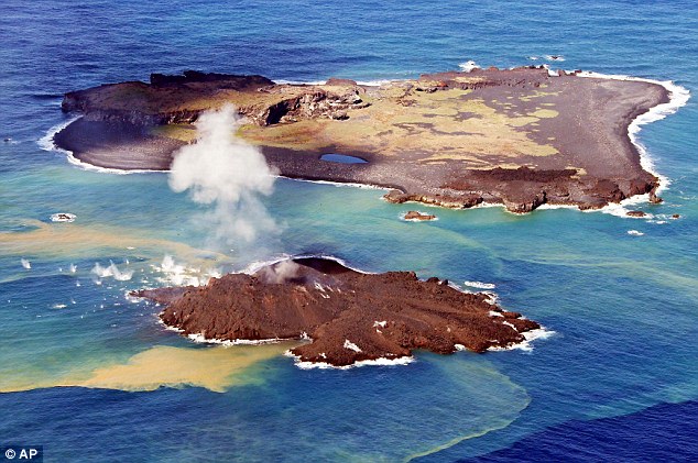 Volcanic Island Formation