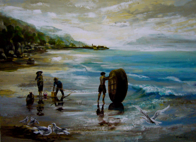 Artist DANG KIM LONG: Artist DANG KIM LONG (1955)