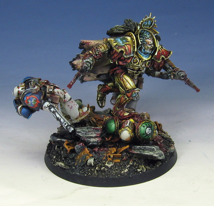 James Wappel Miniature Painting: The whole shebang! Angron finished!