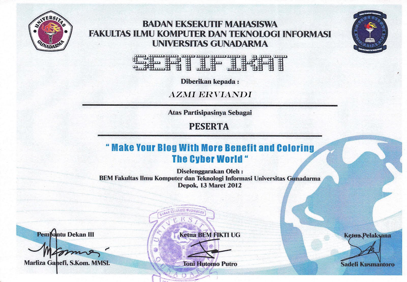 sertifikat seminar