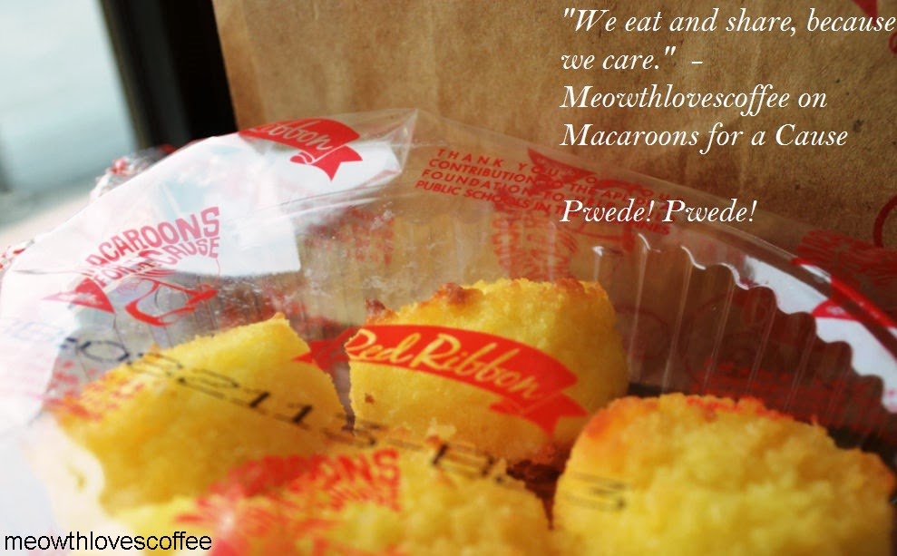 Meowth! : Macaroons for a Cause only at Red Ribbon