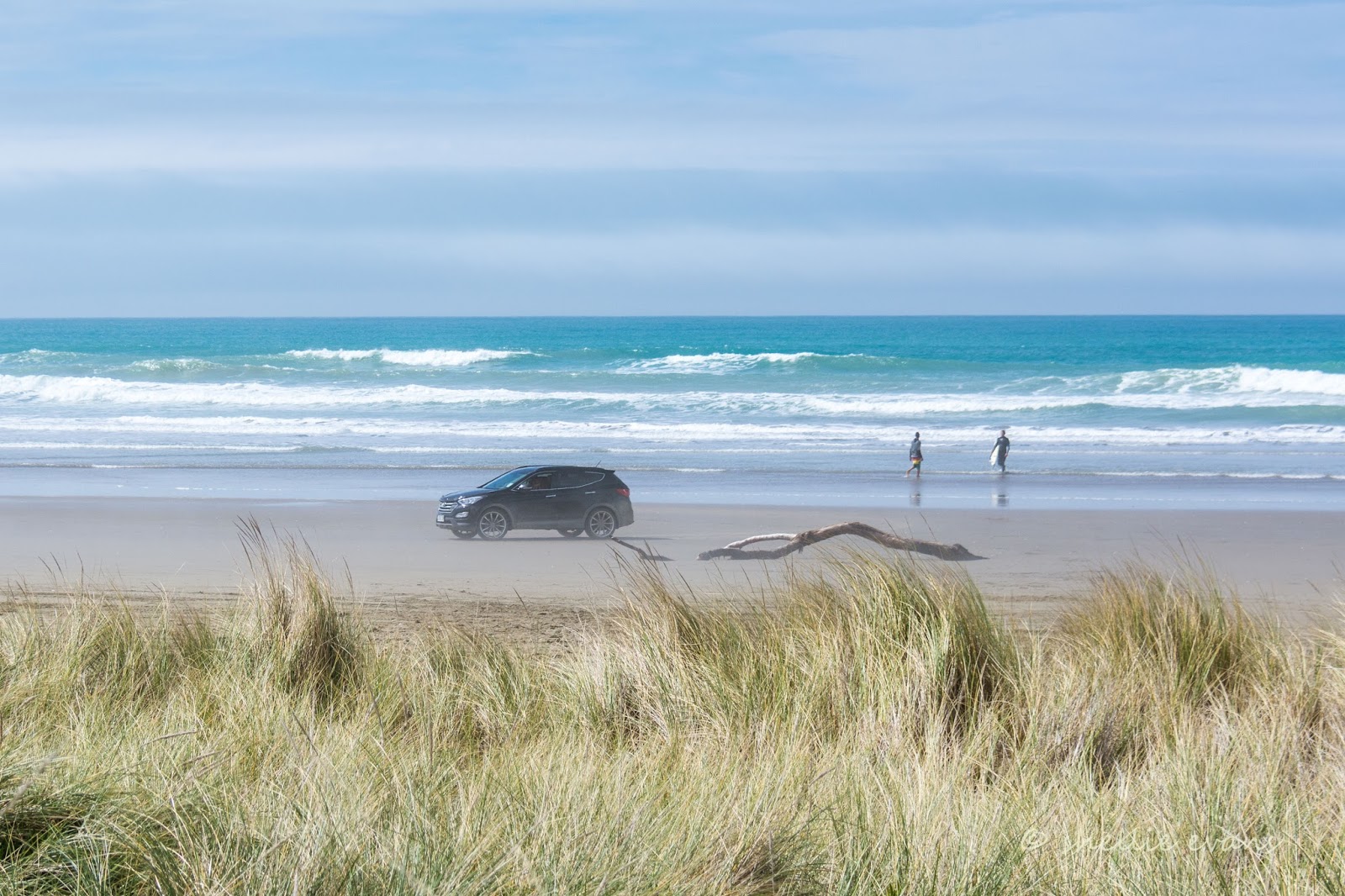 Two Go Tiki Touring: Beach Hop South- Te Paerahi Beach (aka Porangahau ...