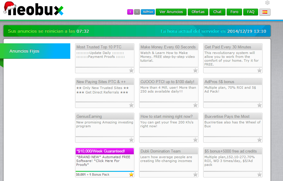 Salario Alternativo: ¿Qué es NeoBux? guía para empezar a ganar dinero