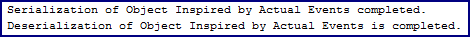 Inspired by Actual Events: Serializing Java Objects with Non ...