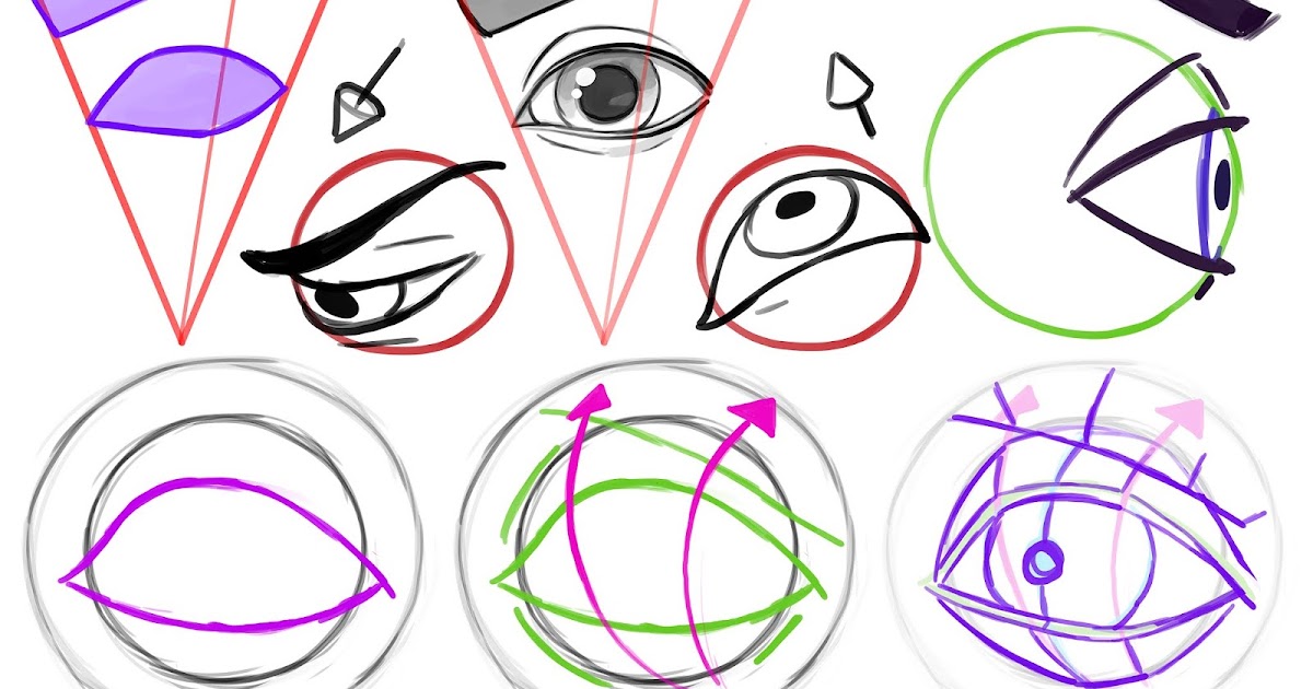 Learning drawing principles: eyeball