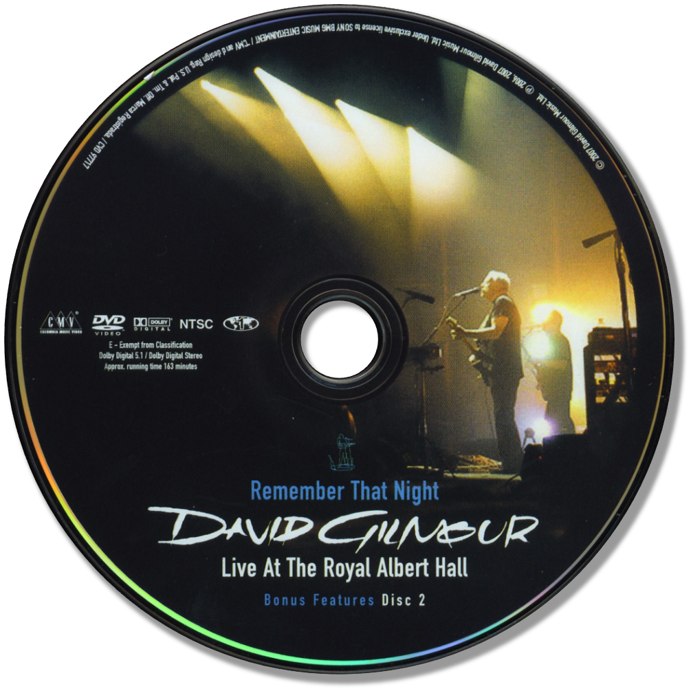 Pink Floyd Ilustrado: 2007 Remember That Night. Live at the Royal ...