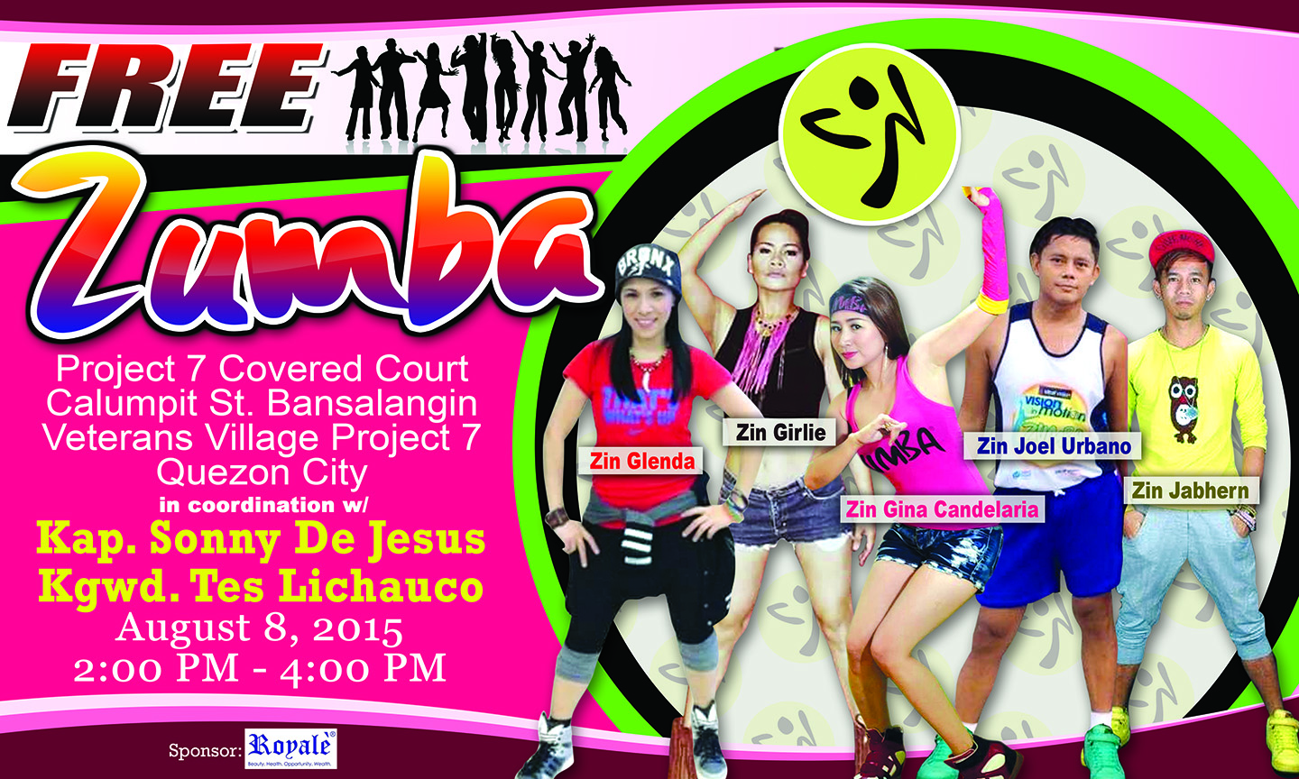 Zumba Poster | MACKY PORTFOLIO