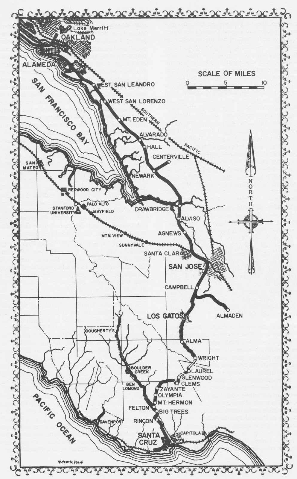 Santa Cruz Trains: Railroads of the Monterey Bay: Railroads: Southern ...