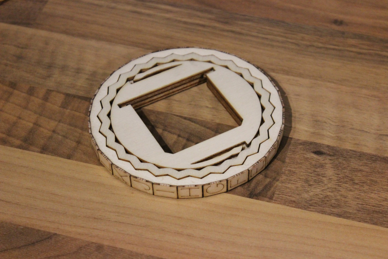 Laser Cut Cryptex