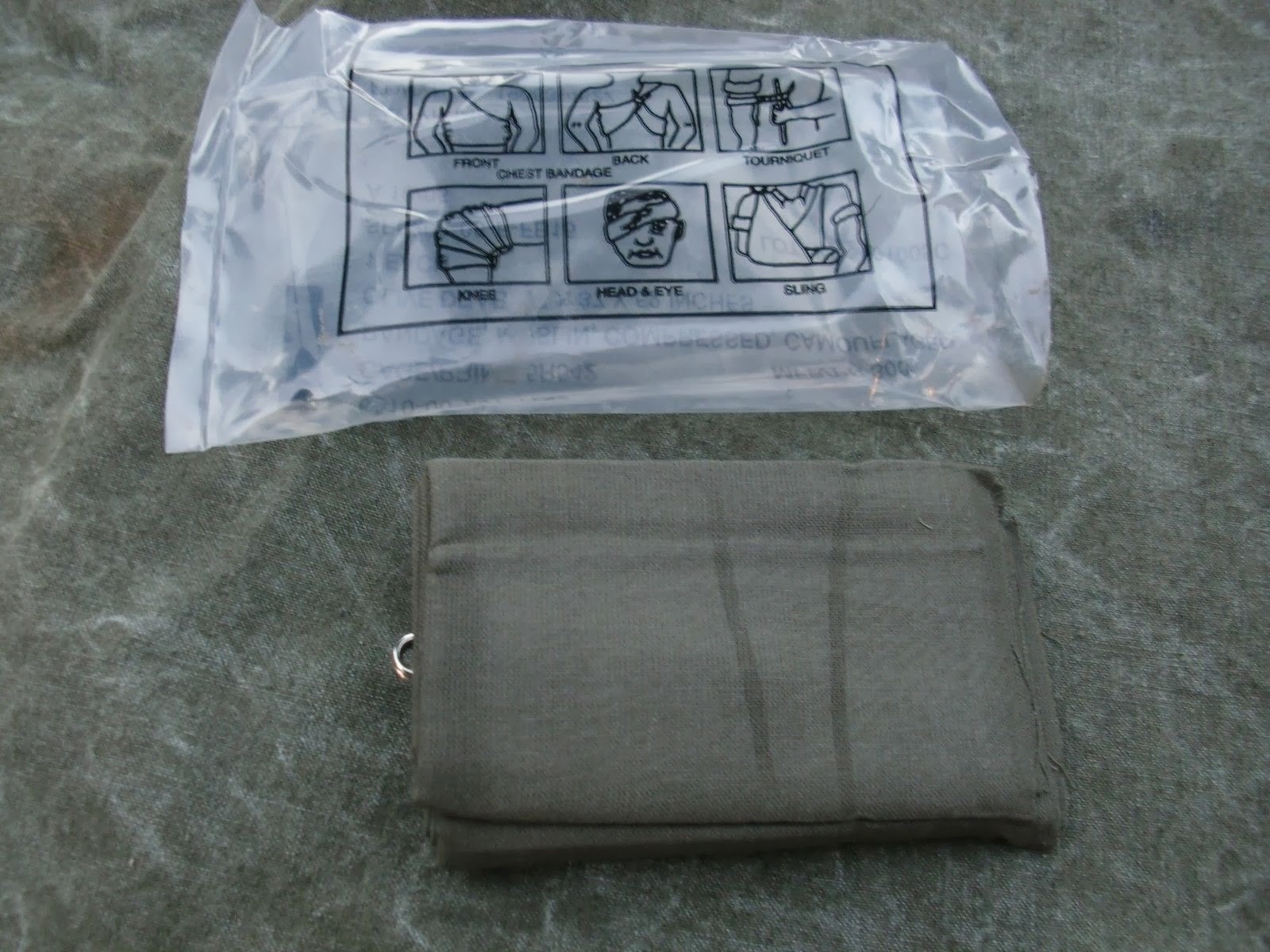 Webbingbabel: Muslin Bandage, Triangular - Muslin Bandage, ACU Pattern