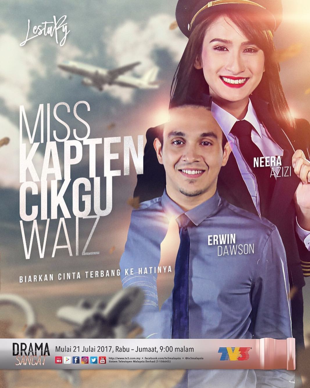 Sinopsis Drama Miss Kapten Cikgu Waiz (Lestary TV3) ~ Miss BaNu StoRy