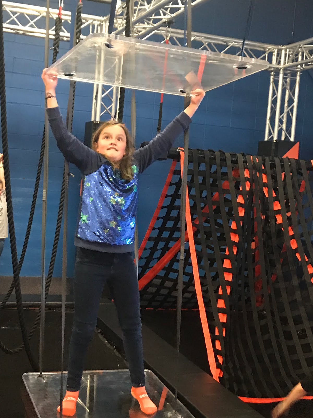 The Miller Family: Ninja course @ sky zone