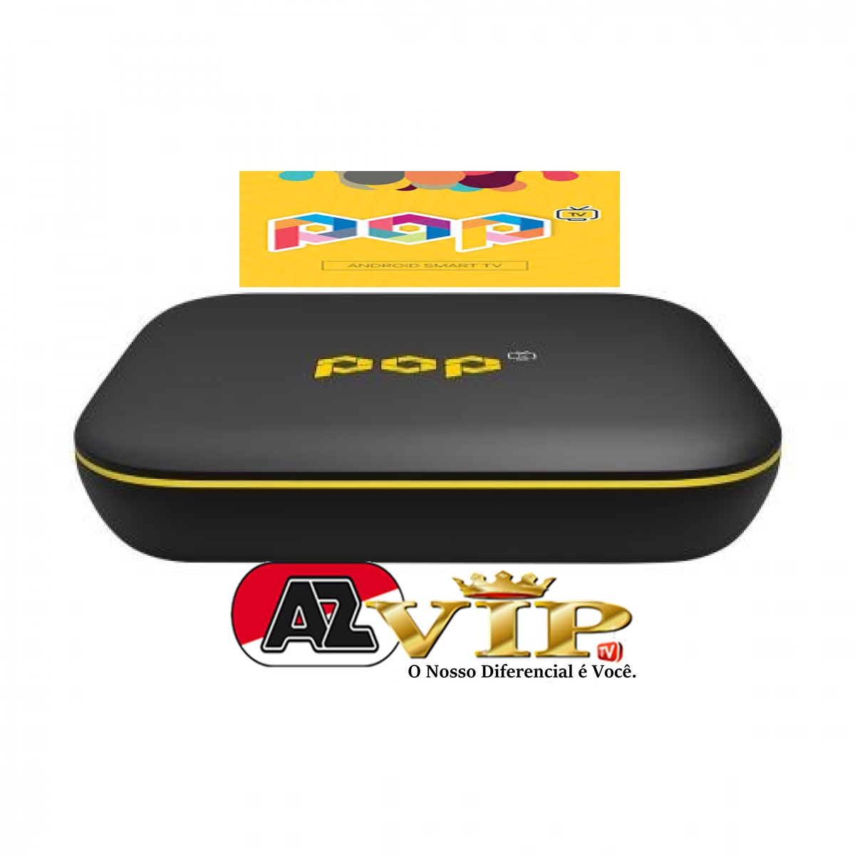 Unboxing PopTv Smart Box! Confira Video. - Azviptv - Atualizações ...