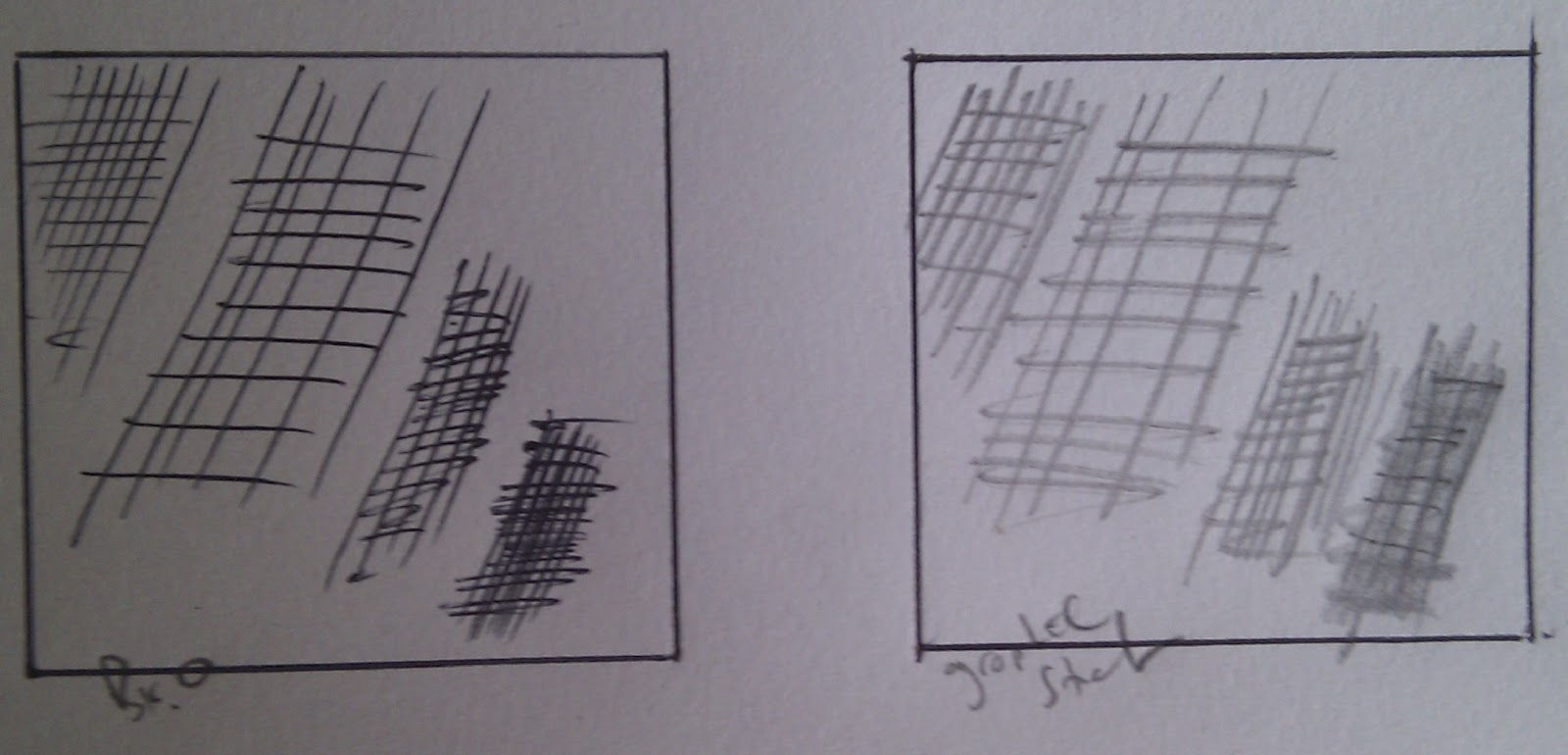 Dan Wood OCA Drawing 1: Exercise : Tonal studies